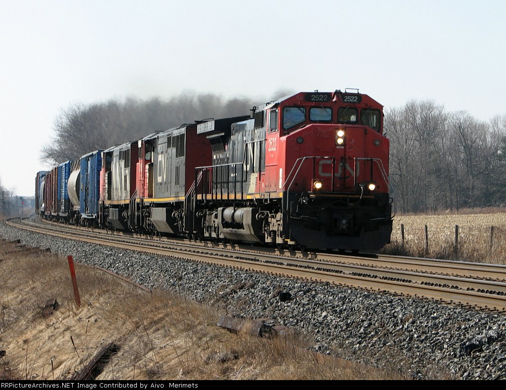 CN 2522 at Mile 260 Kingston Sub.